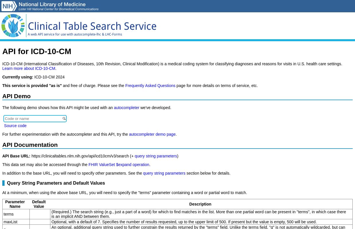 ICD 10 Codes Api ApisList ICD 10 Codes Api ApisList